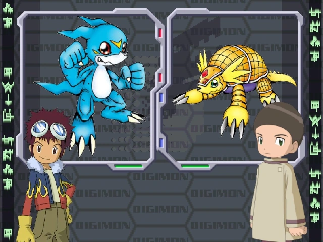 Veemon vs Armadillomon | Digimon Battle Arena Wiki | Fandom