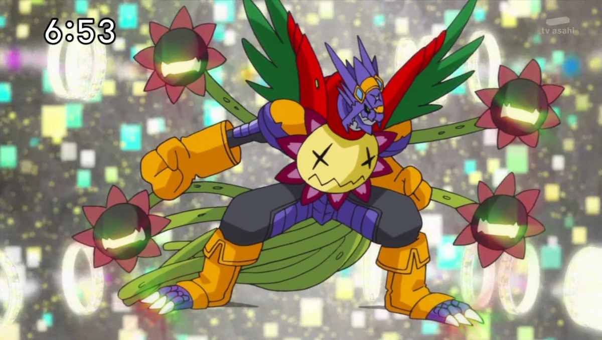 XrosUpArresterdramon (Blossomon) | Digimon Wiki | Fandom