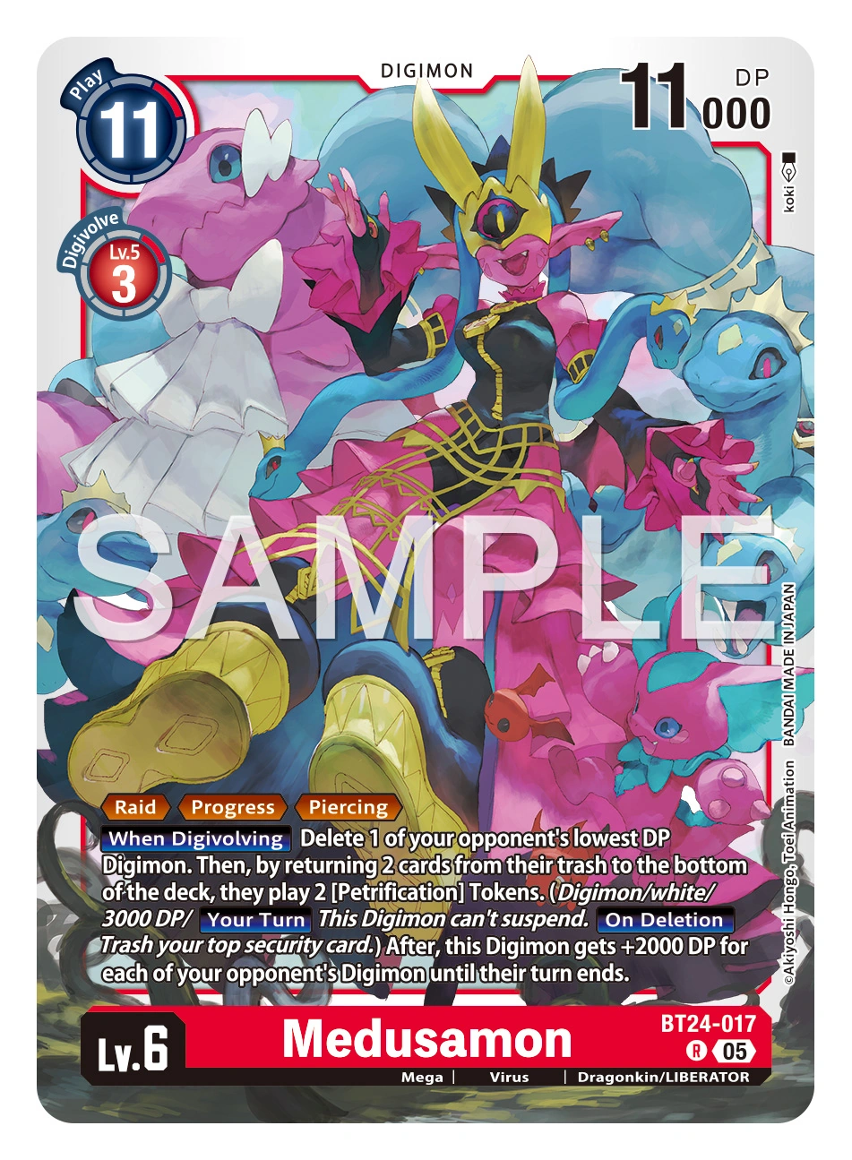 Medusamon (BT24-017) | DigimonCardGame Wiki | Fandom