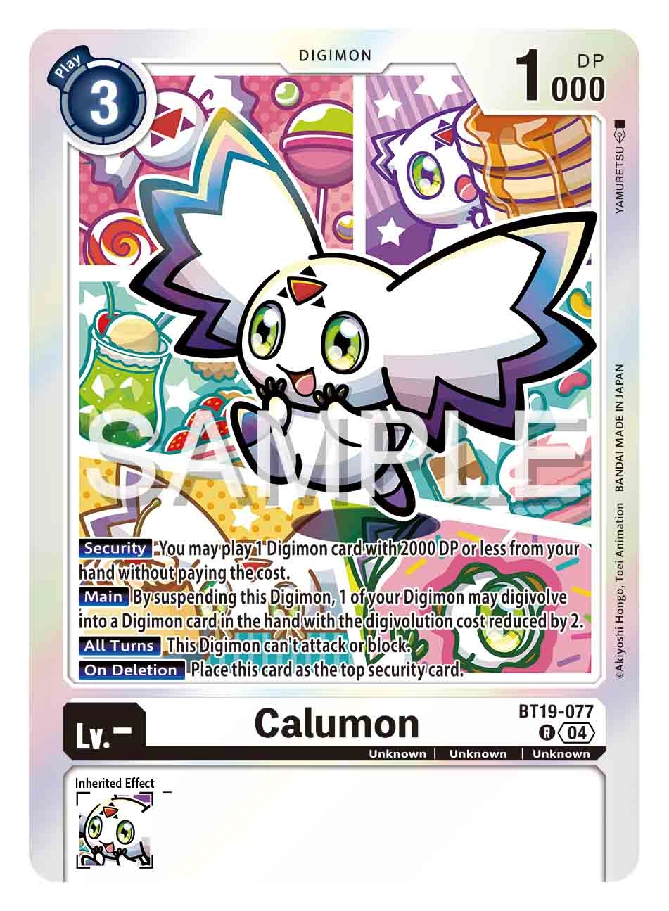 Calumon (BT19-077) | DigimonCardGame Wiki | Fandom