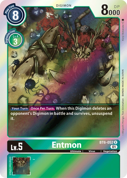 Entmon (BT6-052) | DigimonCardGame Wiki | Fandom