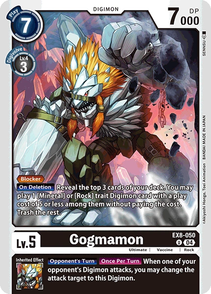 Gogmamon (EX8-050) | DigimonCardGame Wiki | Fandom
