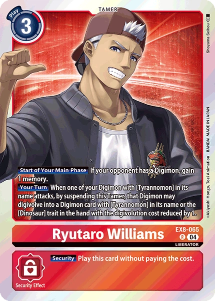 Ryutaro Williams (EX8-065) | DigimonCardGame Wiki | Fandom