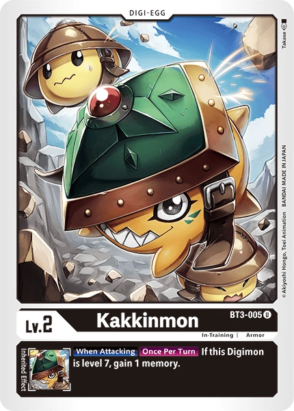 Kakkinmon (BT3-005) | DigimonCardGame Wiki | Fandom