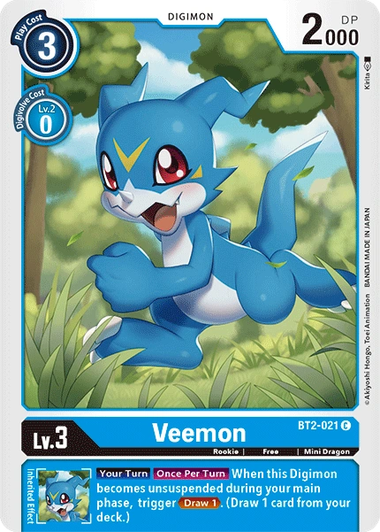 Veemon Digivolve