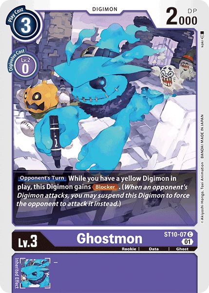 Ghostmon (ST10-07) | DigimonCardGame Wiki | Fandom