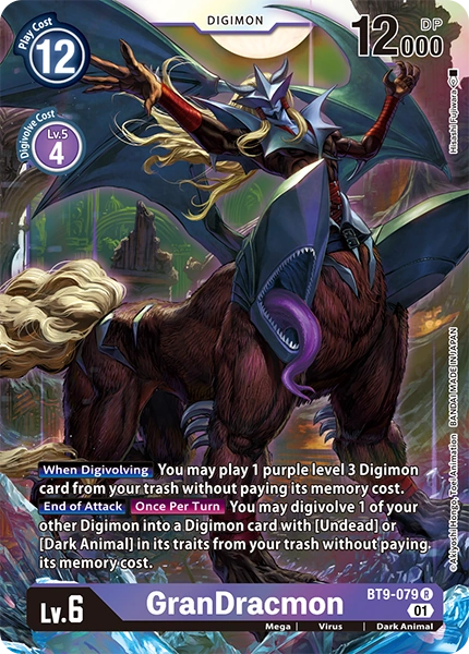 GranDracmon (BT9-079) | DigimonCardGame Wiki | Fandom