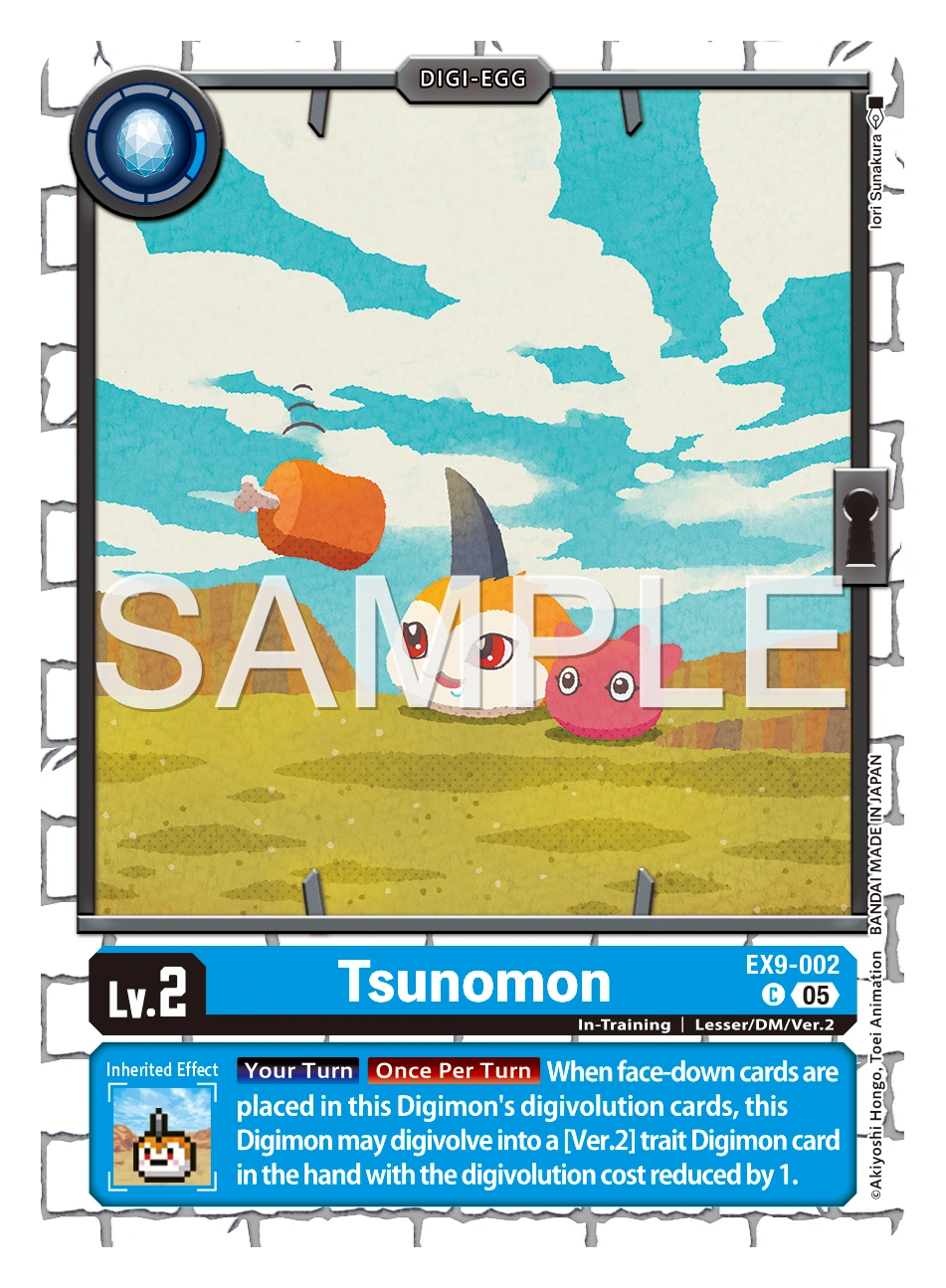 Tsunomon (EX9-002) | DigimonCardGame Wiki | Fandom