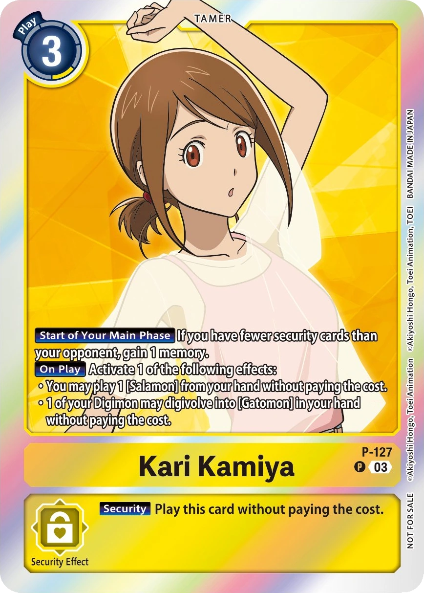 Kari Kamiya (P-127) | DigimonCardGame Wiki | Fandom
