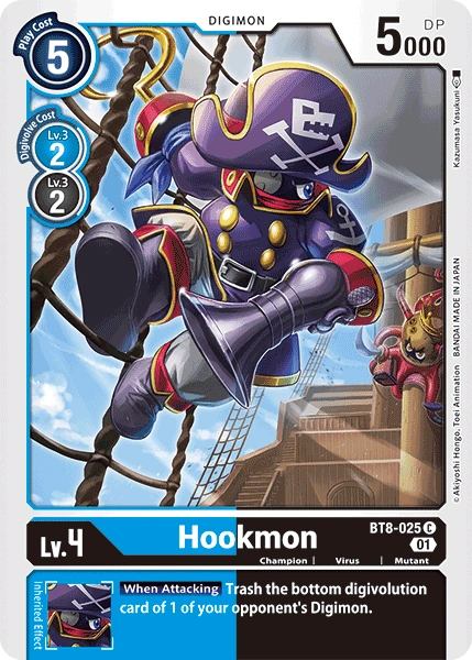 Hookmon (BT8-025) | DigimonCardGame Wiki | Fandom
