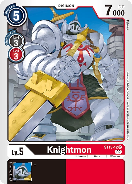Knightmon (ST13-12) | DigimonCardGame Wiki | Fandom