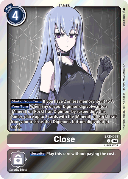 Close (EX8-067) | DigimonCardGame Wiki | Fandom