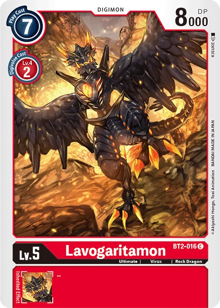 Lavogaritamon (BT2-016) | DigimonCardGame Wiki | Fandom