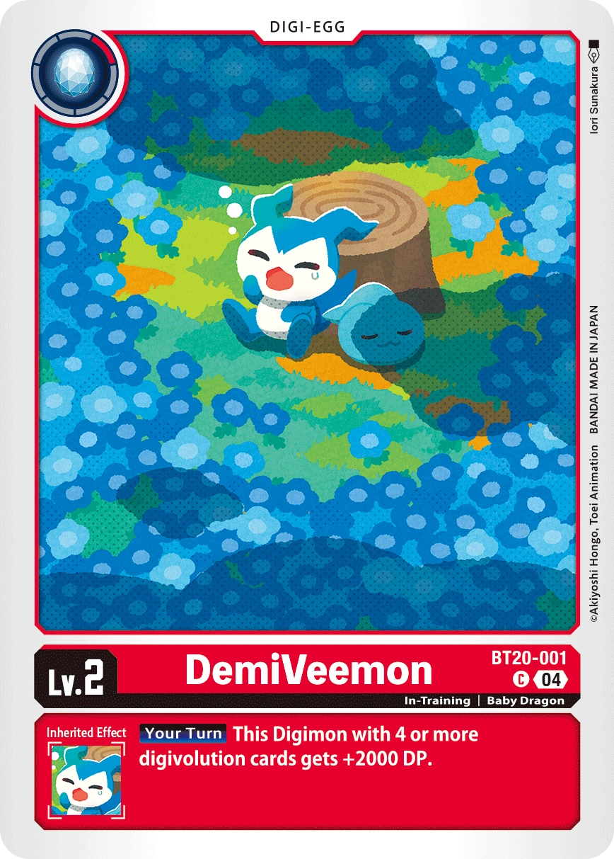 DemiVeemon (BT20-001) | DigimonCardGame Wiki | Fandom