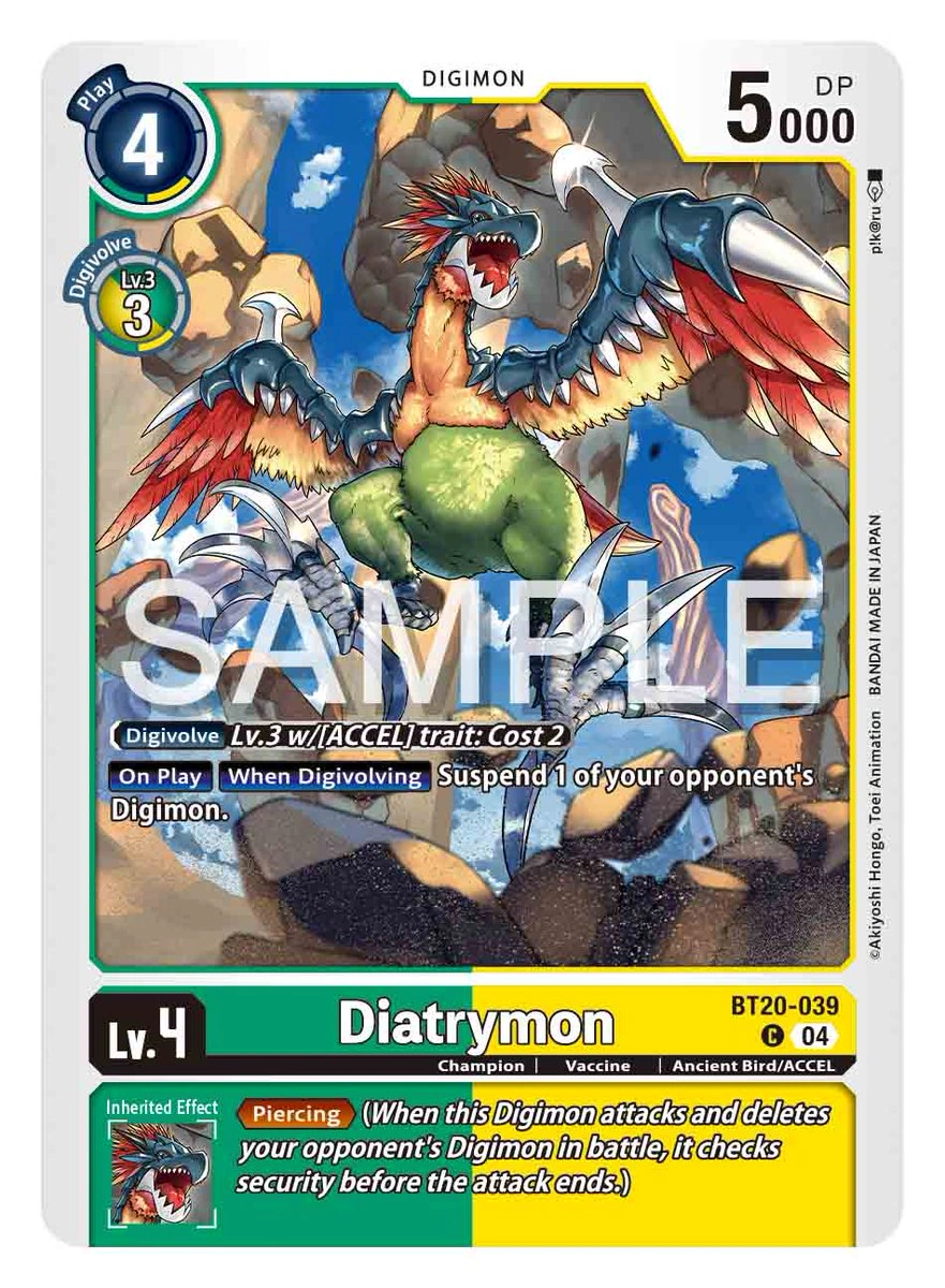 Diatrymon (BT20-039) | DigimonCardGame Wiki | Fandom