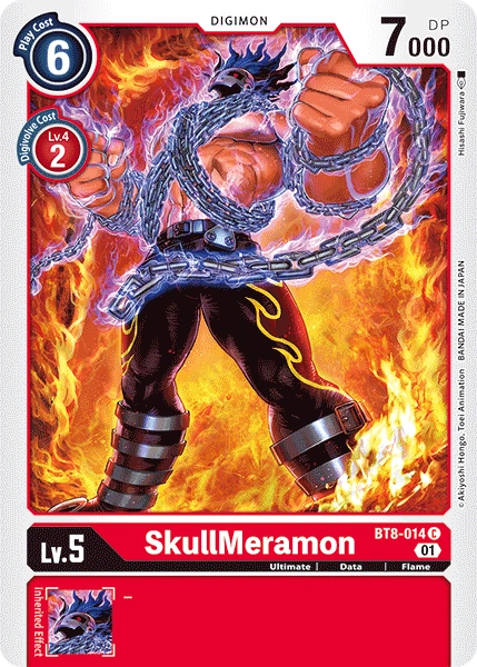 SkullMeramon (BT8-014) | DigimonCardGame Wiki | Fandom