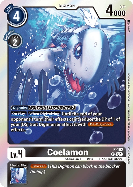 Coelamon (P-162) | DigimonCardGame Wiki | Fandom