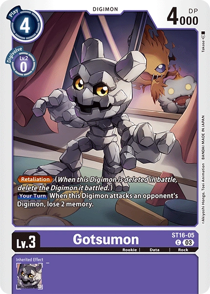 Gotsumon (ST16-05) | DigimonCardGame Wiki | Fandom