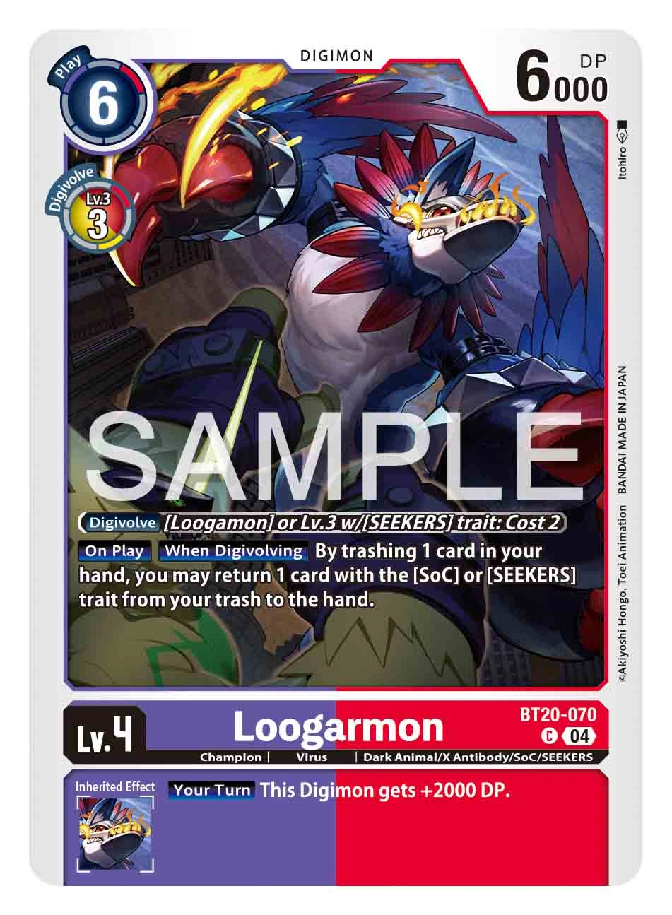 Loogarmon (BT20-070) | DigimonCardGame Wiki | Fandom