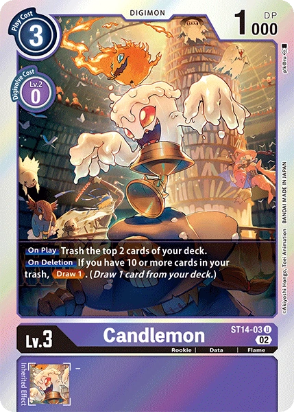 Candlemon (ST14-03) | DigimonCardGame Wiki | Fandom