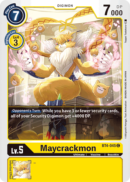 Maycrackmon (BT4-045) | DigimonCardGame Wiki | Fandom