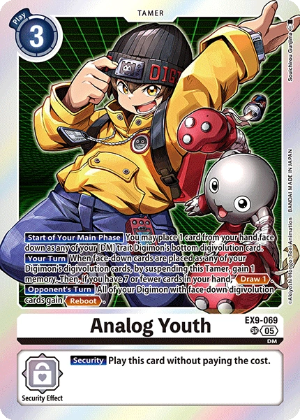 Analog Youth (EX9-069) | DigimonCardGame Wiki | Fandom
