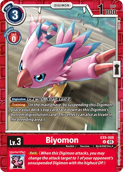 Biyomon (EX9-008) | DigimonCardGame Wiki | Fandom