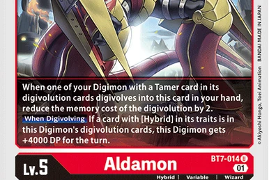 Aldamon Card