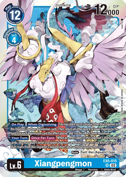 Xiangpengmon (EX6-015) | DigimonCardGame Wiki | Fandom