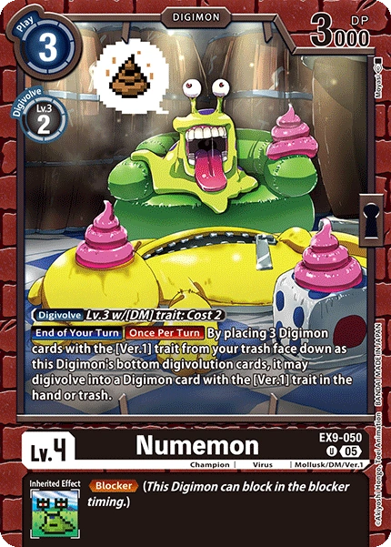 Numemon (EX9-050) | DigimonCardGame Wiki | Fandom
