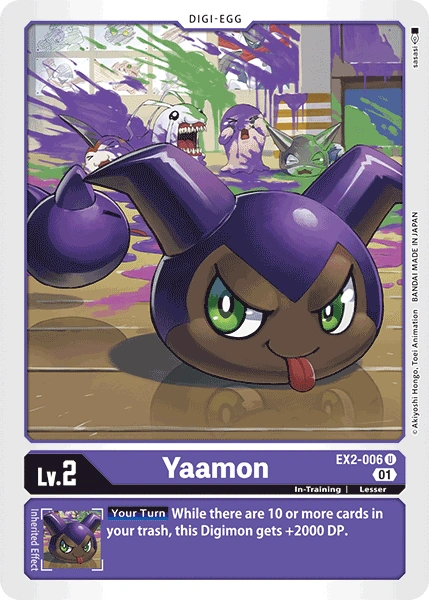 Yaamon (EX2-006) | DigimonCardGame Wiki | Fandom