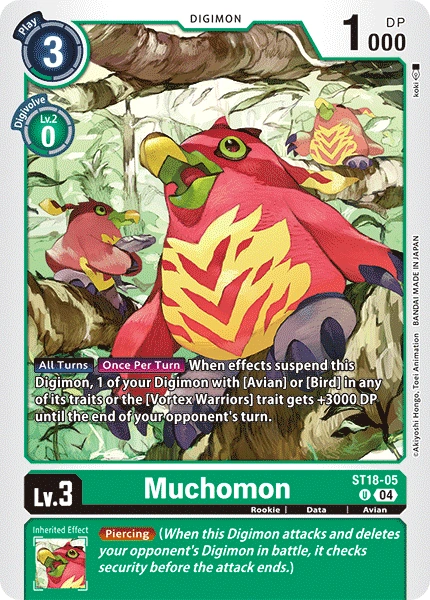 Muchomon (ST18-05) | DigimonCardGame Wiki | Fandom