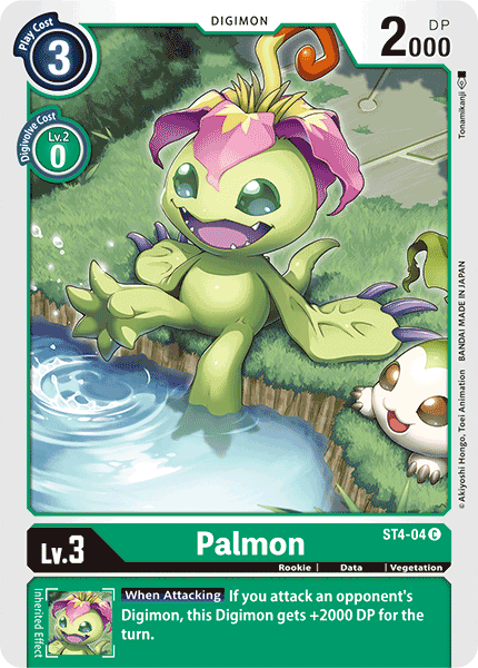 Palmon (ST4-04) | DigimonCardGame Wiki | Fandom
