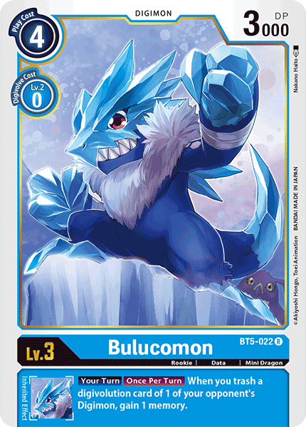 Bulucomon (BT5-022) | DigimonCardGame Wiki | Fandom