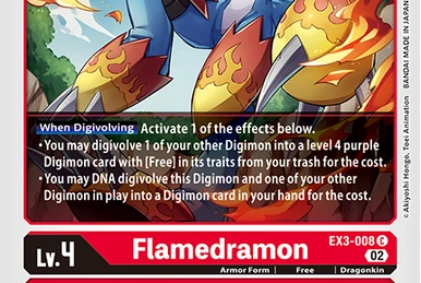 Flamedramon Dmo