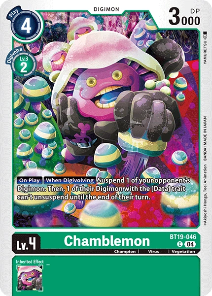 Chamblemon (BT19-046) | DigimonCardGame Wiki | Fandom