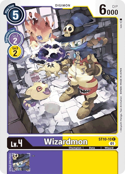 Wizardmon (ST10-10) | DigimonCardGame Wiki | Fandom