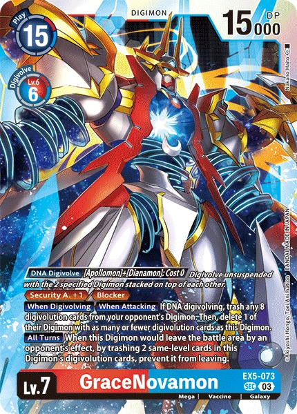 GraceNovamon (EX5-073) | DigimonCardGame Wiki | Fandom