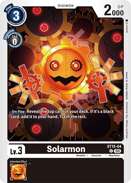 Solarmon (ST15-04) | DigimonCardGame Wiki | Fandom