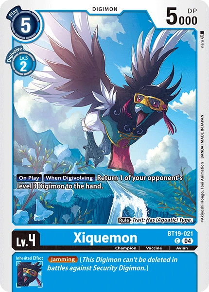 Xiquemon (BT19-021) | DigimonCardGame Wiki | Fandom