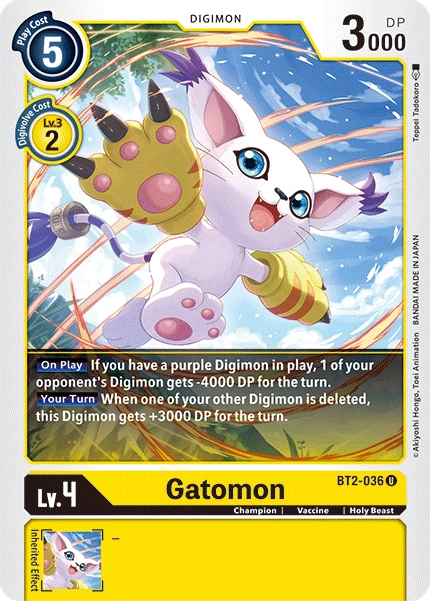 Gatomon (BT2-036) | DigimonCardGame Wiki | Fandom