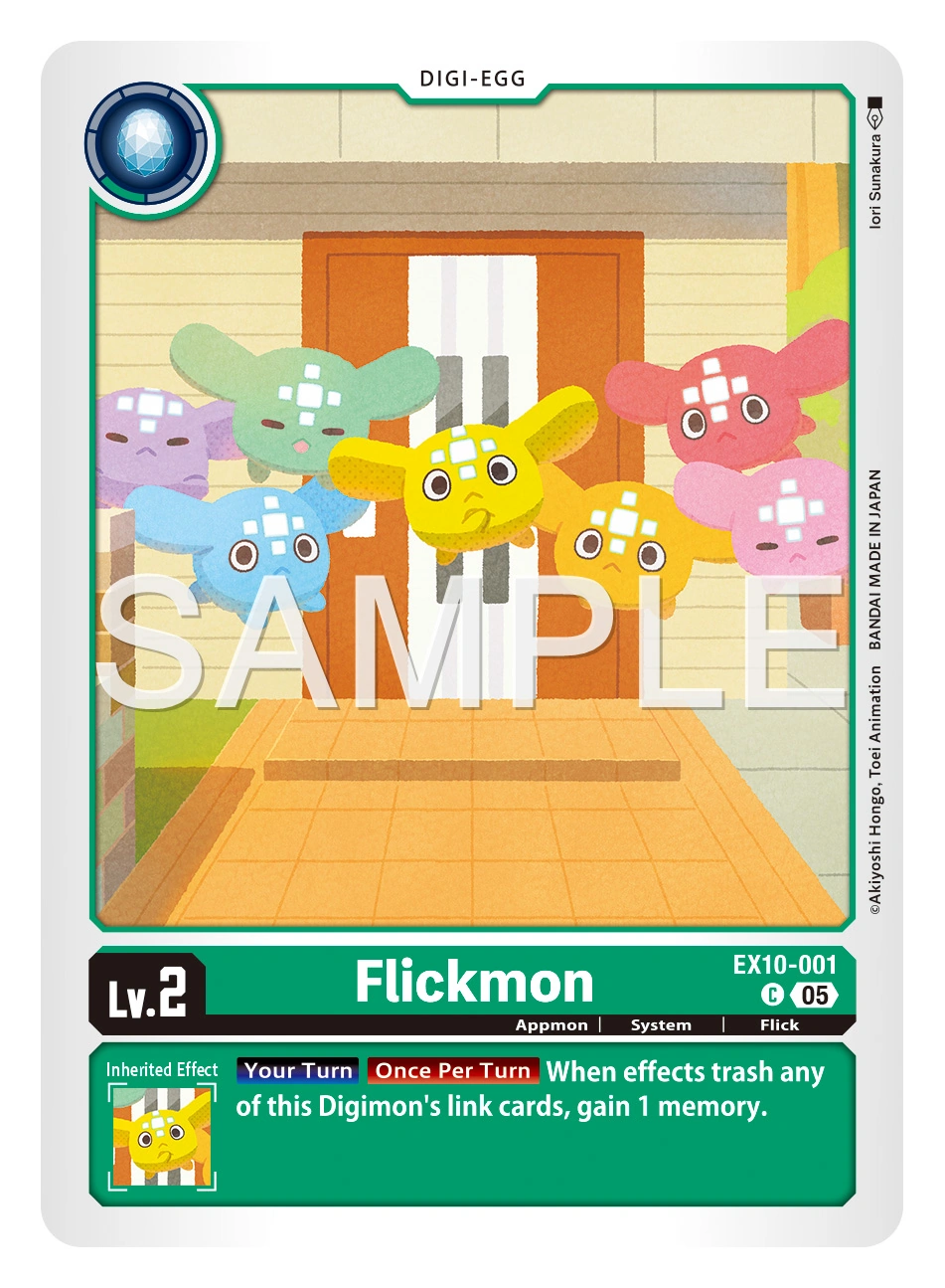 Flickmon (EX10-001) | DigimonCardGame Wiki | Fandom