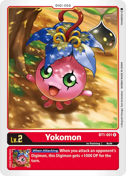 Yokomon (BT1-001) | DigimonCardGame Wiki | Fandom