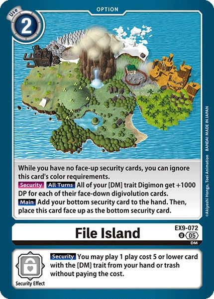 File Island (EX9-072) | DigimonCardGame Wiki | Fandom
