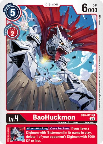 BaoHuckmon (BT6-011) | DigimonCardGame Wiki | Fandom