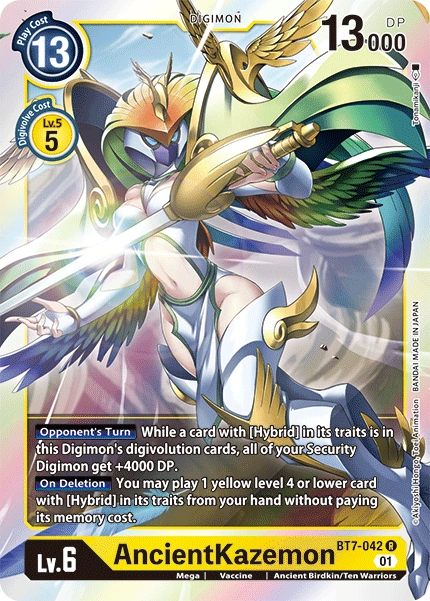 AncientKazemon (BT7-042) | DigimonCardGame Wiki | Fandom