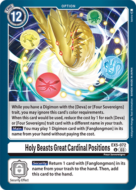 EX5-072/Rulings | DigimonCardGame Wiki | Fandom