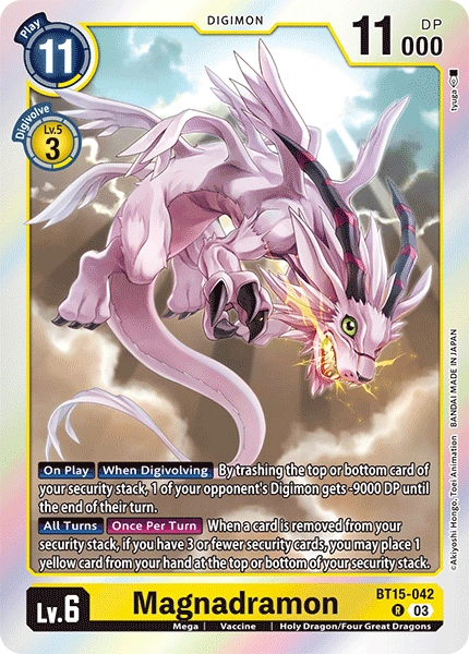 Magnadramon (BT15-042) | DigimonCardGame Wiki | Fandom