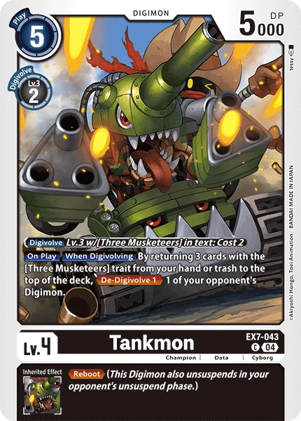 Tankmon (EX7-043) | DigimonCardGame Wiki | Fandom