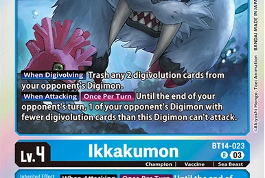 Plesiomon Card